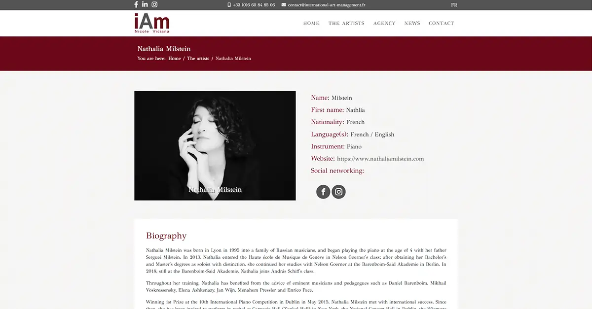 Nathalia Milstein, a young pianist who can't be ignored. An immense talent!